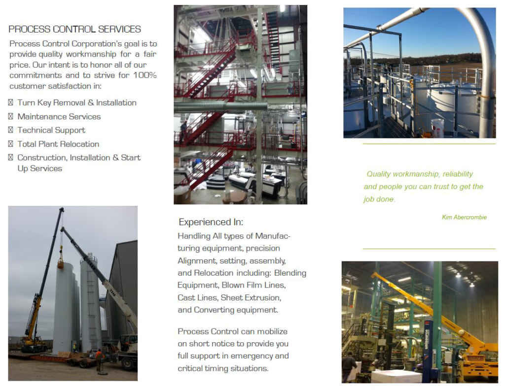 Our Advantages - Process Control Corporation
